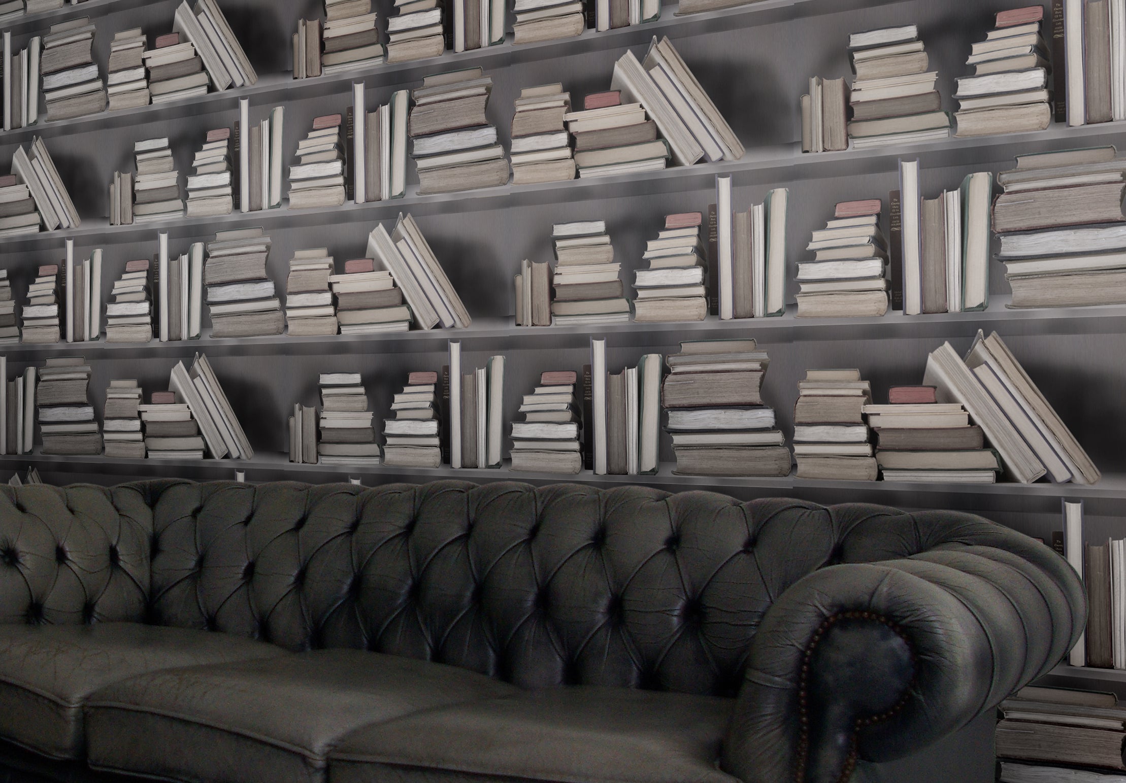 Bookcase Wallpaper – Mineheart