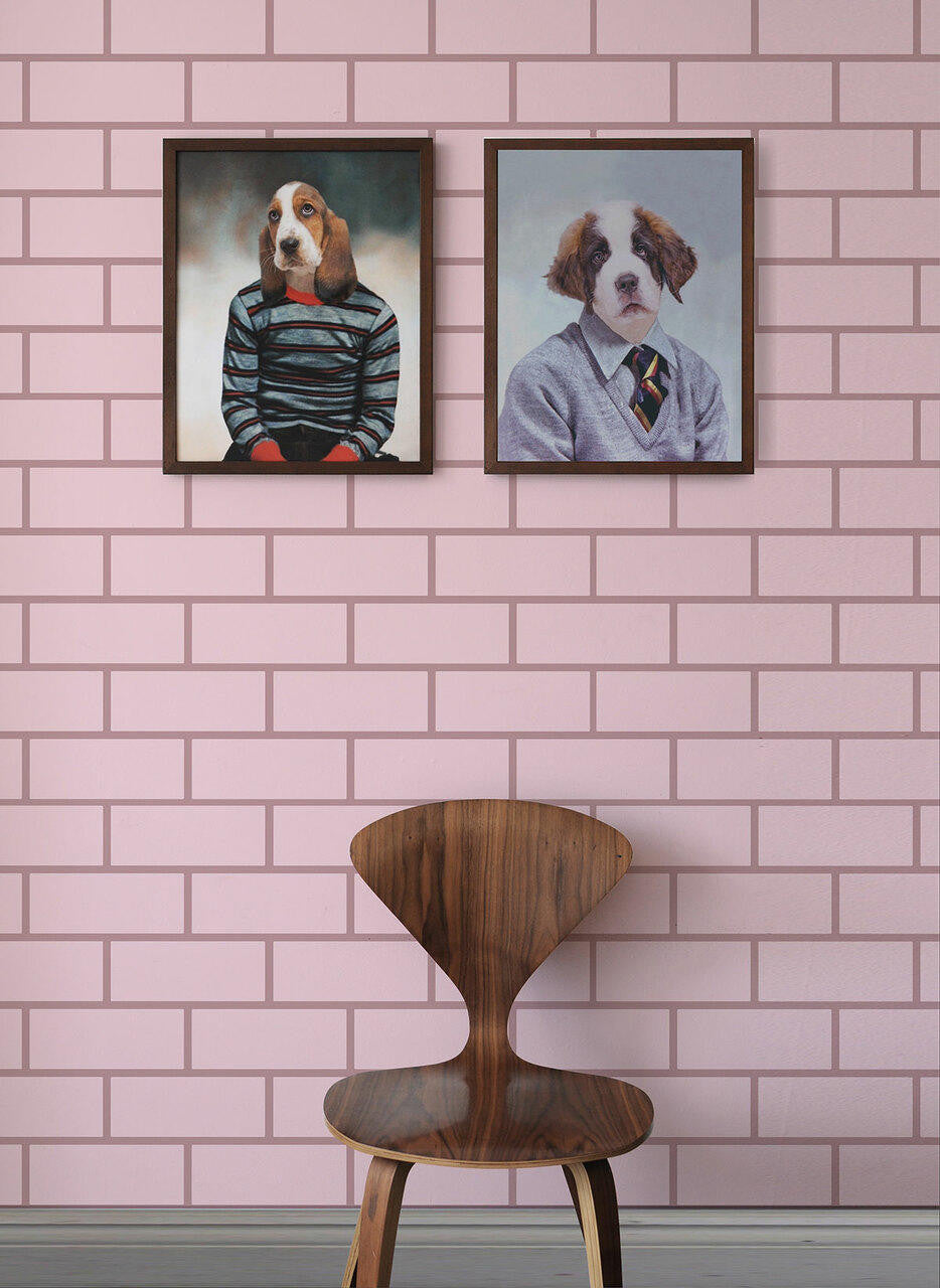 Bernard Canvas | Dog Art Print | Animal Head Wall Art – Mineheart