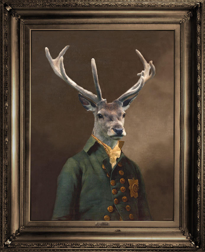 Stag Art Print | Wall Art For Kitchens | Shop Brother Stanwick | Mineheart