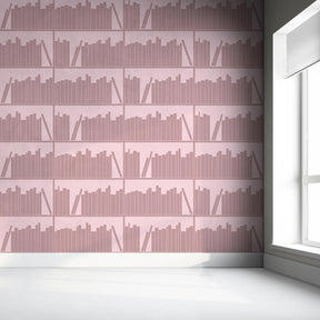 Wallpaper that looks like a Library | Cute Library Wallpaper | Mineheart